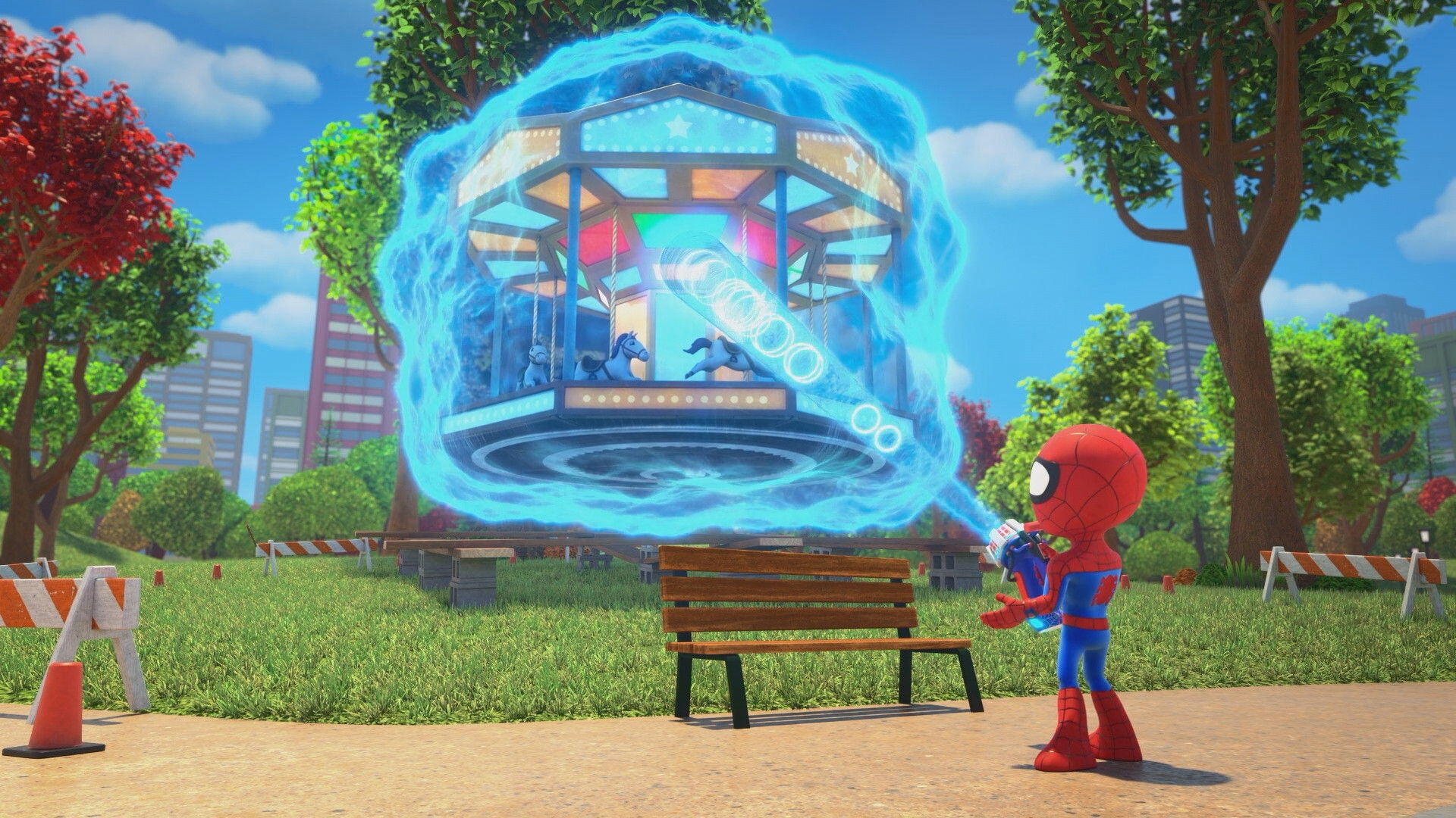 Marvel's Spidey and His Amazing Friends (S03E54): Tractor Beam Trouble ...