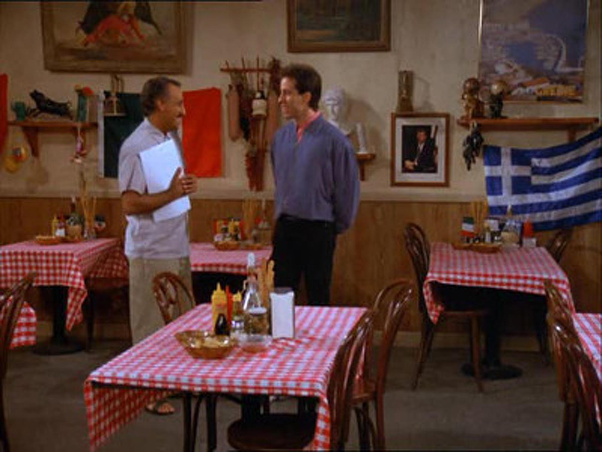 Seinfeld (S03E07): The Cafe Summary - Season 3 Episode 7 Guide
