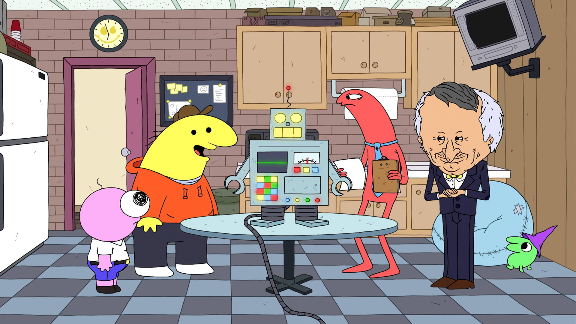 Smiling Friends (S03E09): Friend-Bot (Version ...