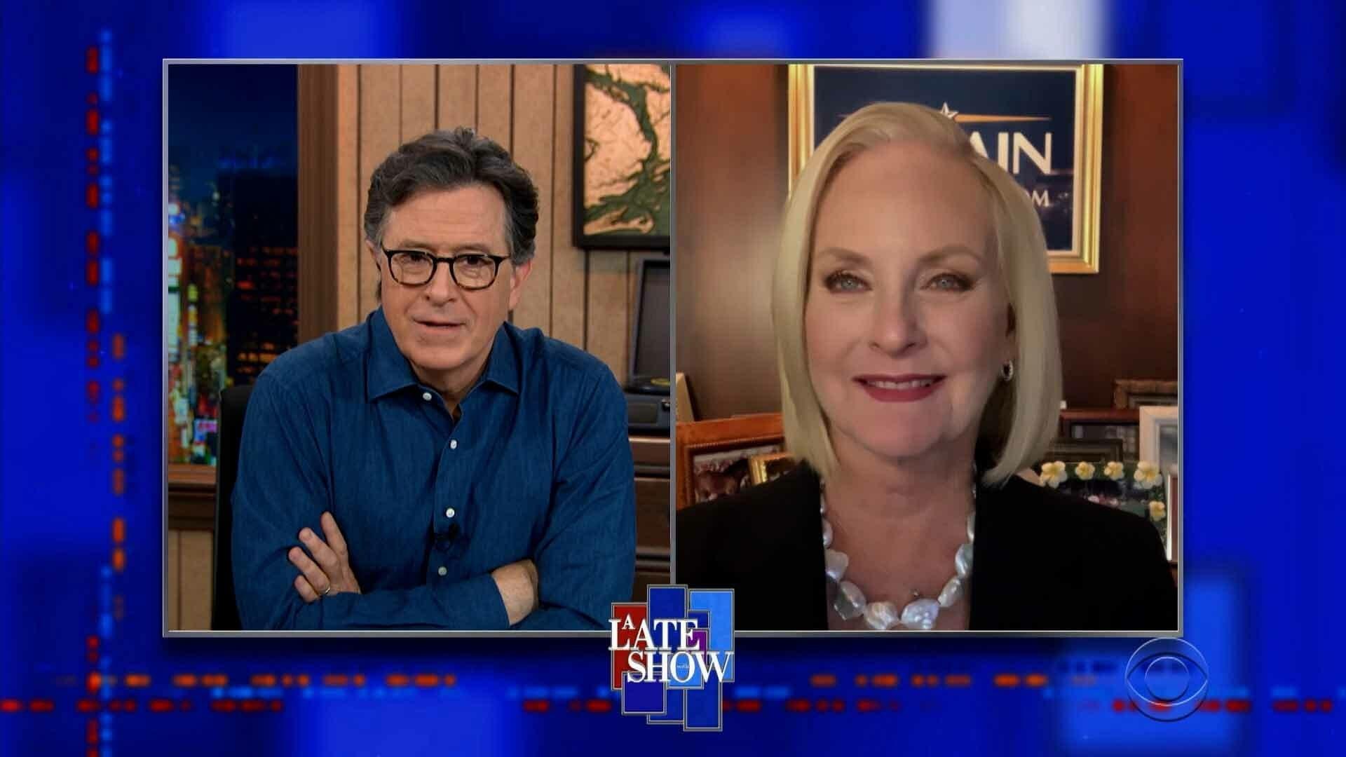 The Late Show [Colbert] (S06E129): Cindy McCain, MJ Rodriguez Summary ...