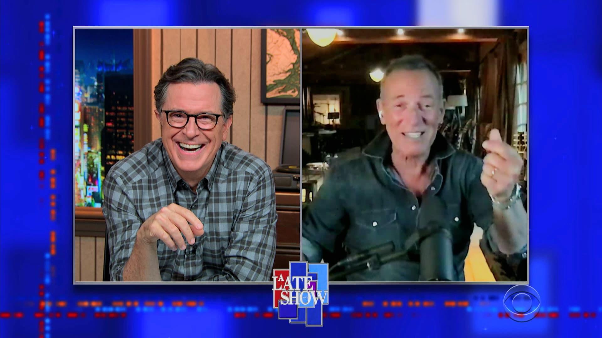 The Late Show [Colbert] (S06E21): Bruce Springsteen Summary - Season 6 ...