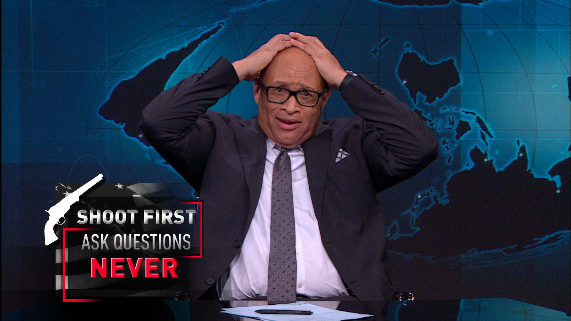 The Nightly Show with Larry Wilmore (S02E05): Mass Shooting in Oregon ...
