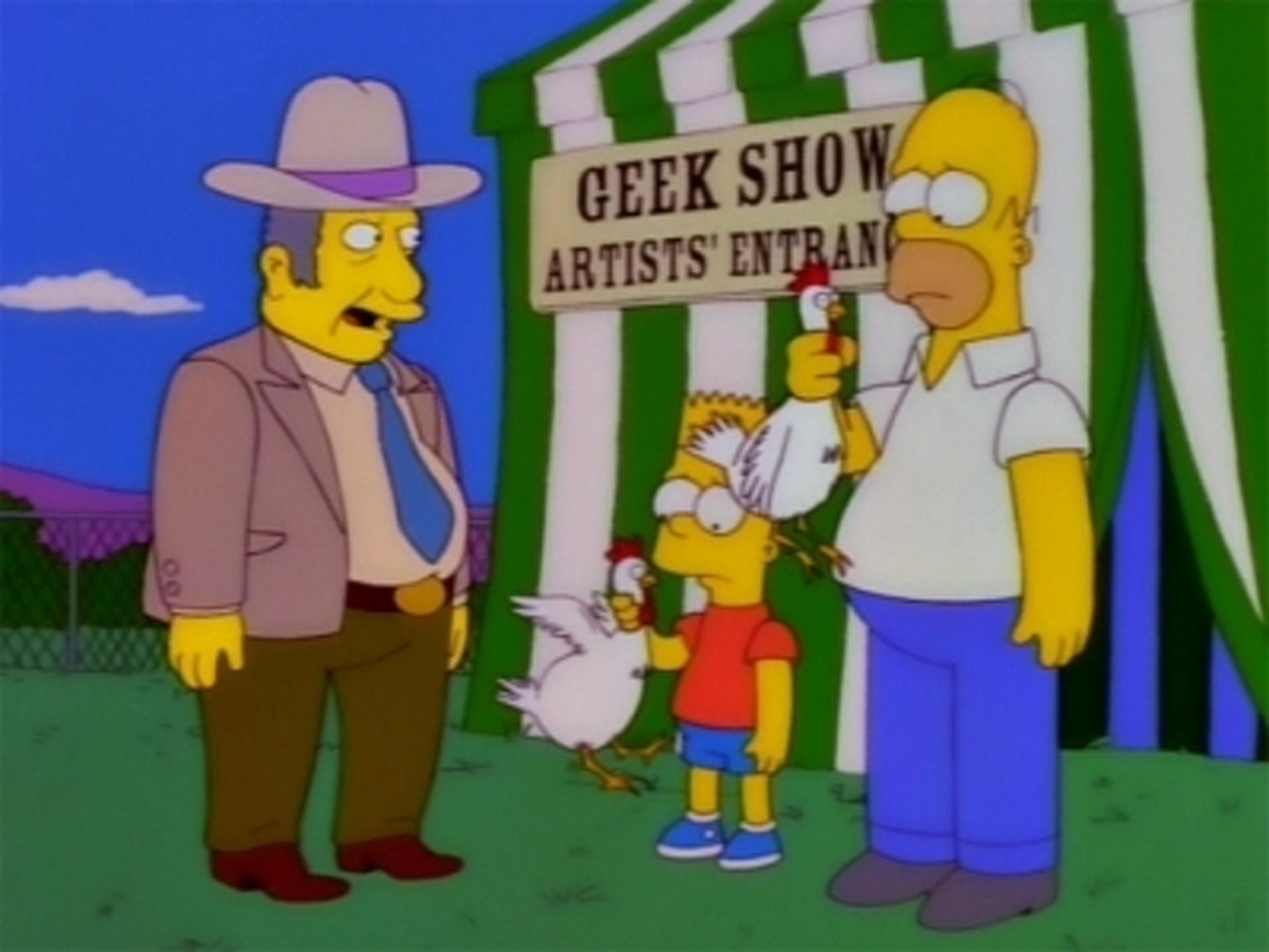 The Simpsons (S09E12): Bart Carny Summary - Season 9 Episode 12 Guide